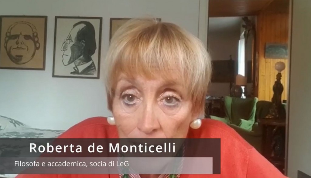 Roberta De Monticelli - Invito al voto • Libertà e Giustizia